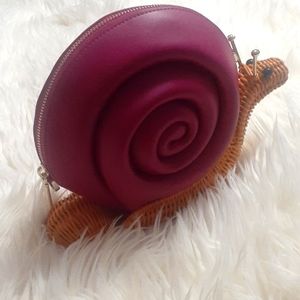 kate spade | Bags | Kate Spade Pink Snail Wicker Crossbody Bag ...